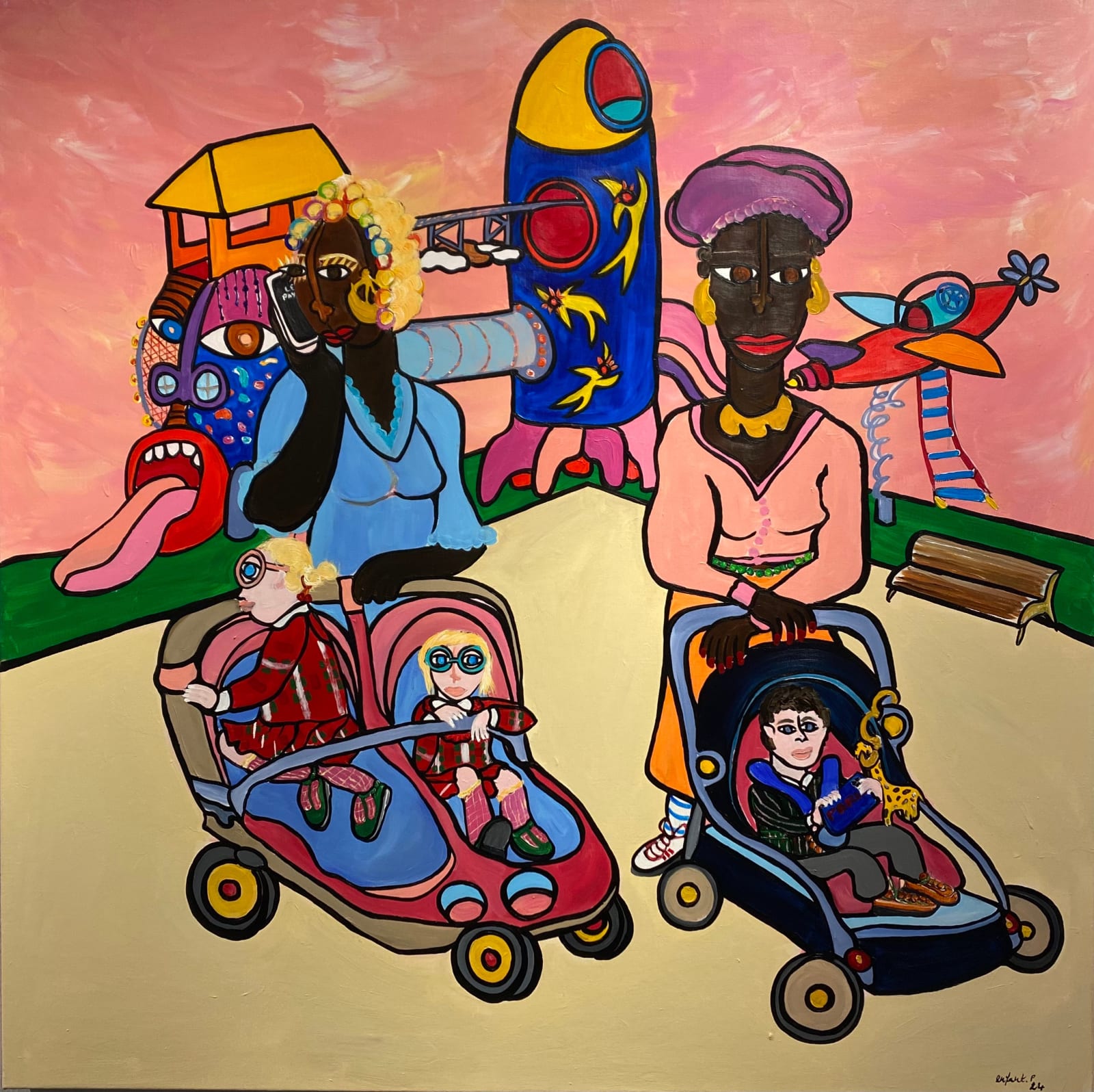 Oasis d’abondance : l’exposition d’Enfant Précoce ( FRANCIS ESSOUA KALU ...