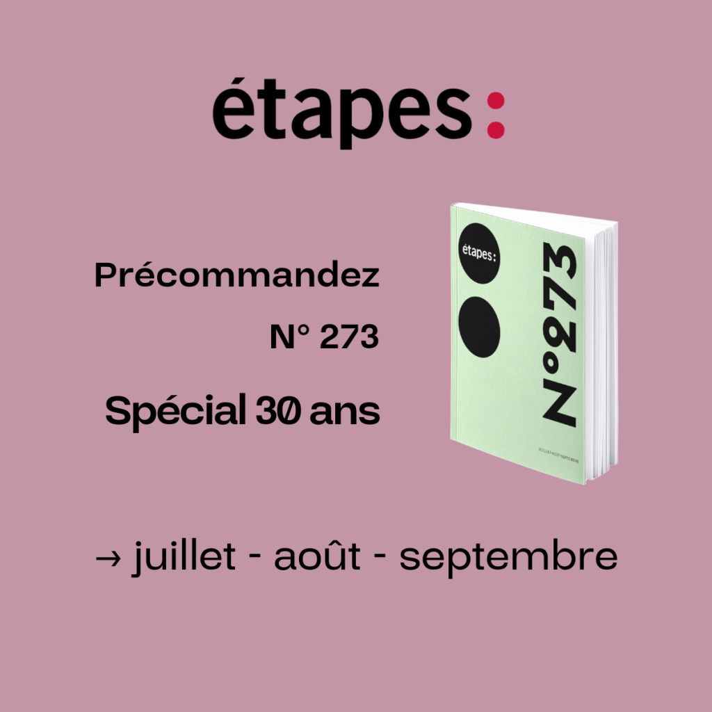 Précommandes du n°273 - Etapes